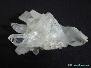 Quartz crystal cluster properties