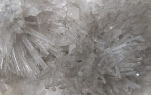 Selenite crystals